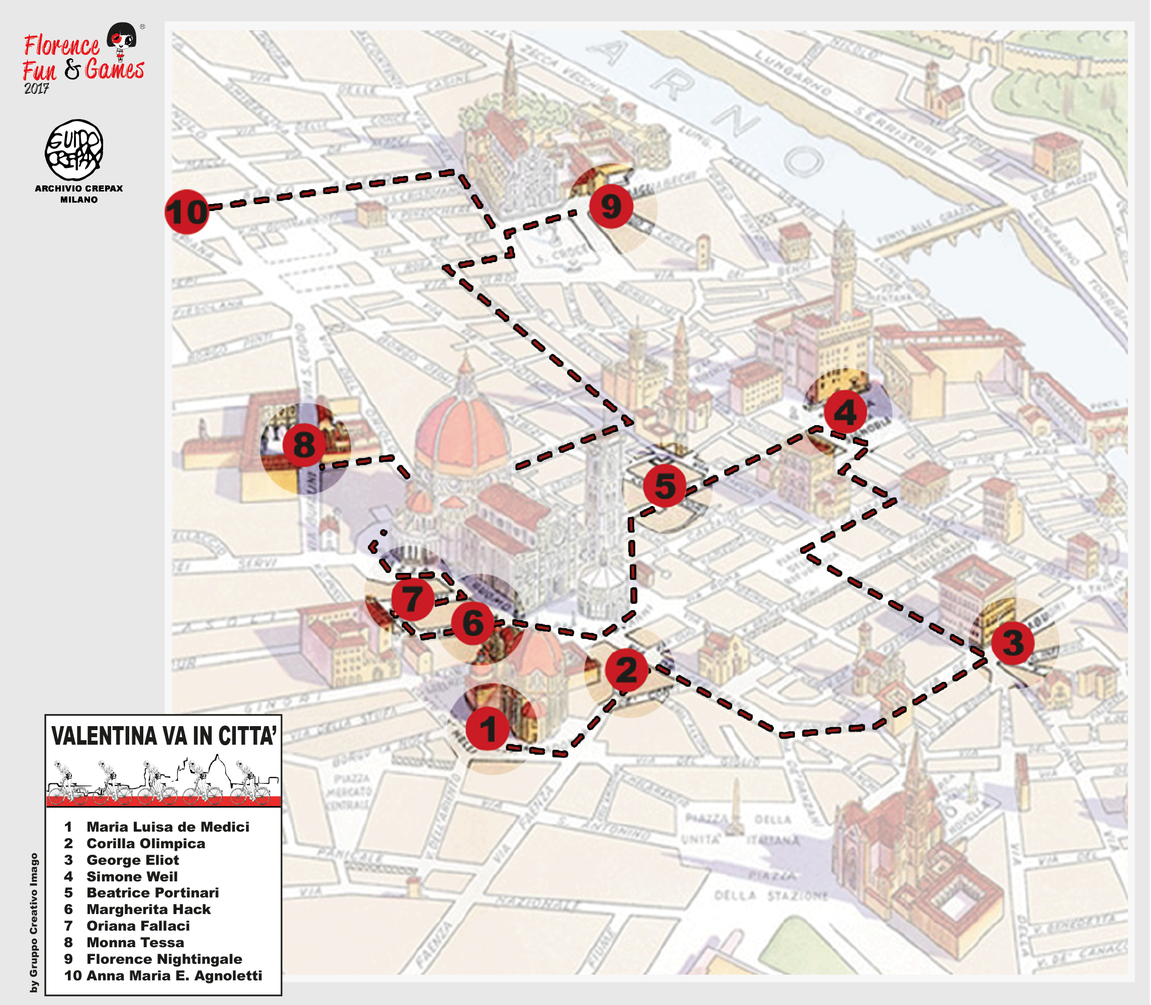 Valentina va in città, in bicicletta alla scoperta delle donne che ...