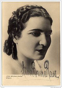 accadde…oggi: nel 1907 nasce Lina Bruna Rasa, di Rino Alessi | daniela ...