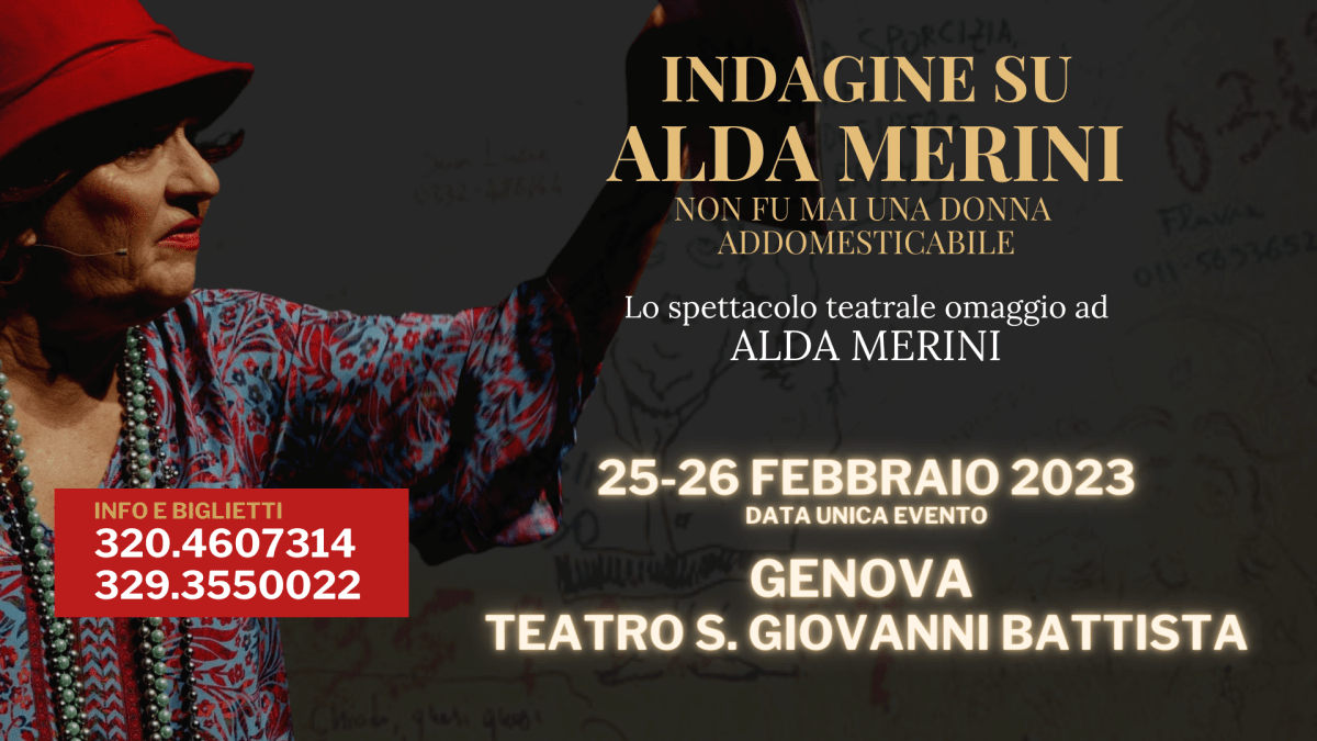 indagine su Alda Merini, regia di Antonio Nobili, al teatro San ...